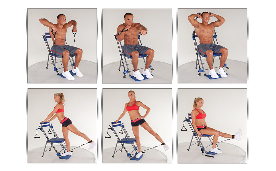Chair Gym Home Fitness System - Stylishster